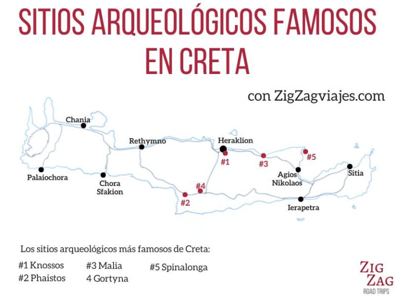 12 mejores ruinas en Creta (sitios arqueológicos)