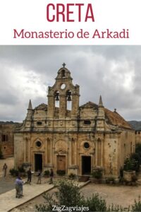 Monasterio de Arkadi (Creta): consejos + fotos
