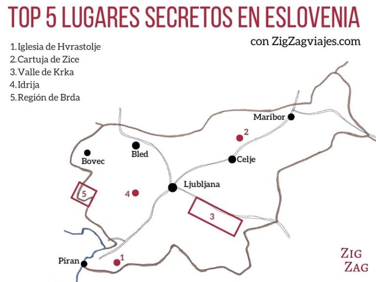 5 Lugares secretos en Eslovenia