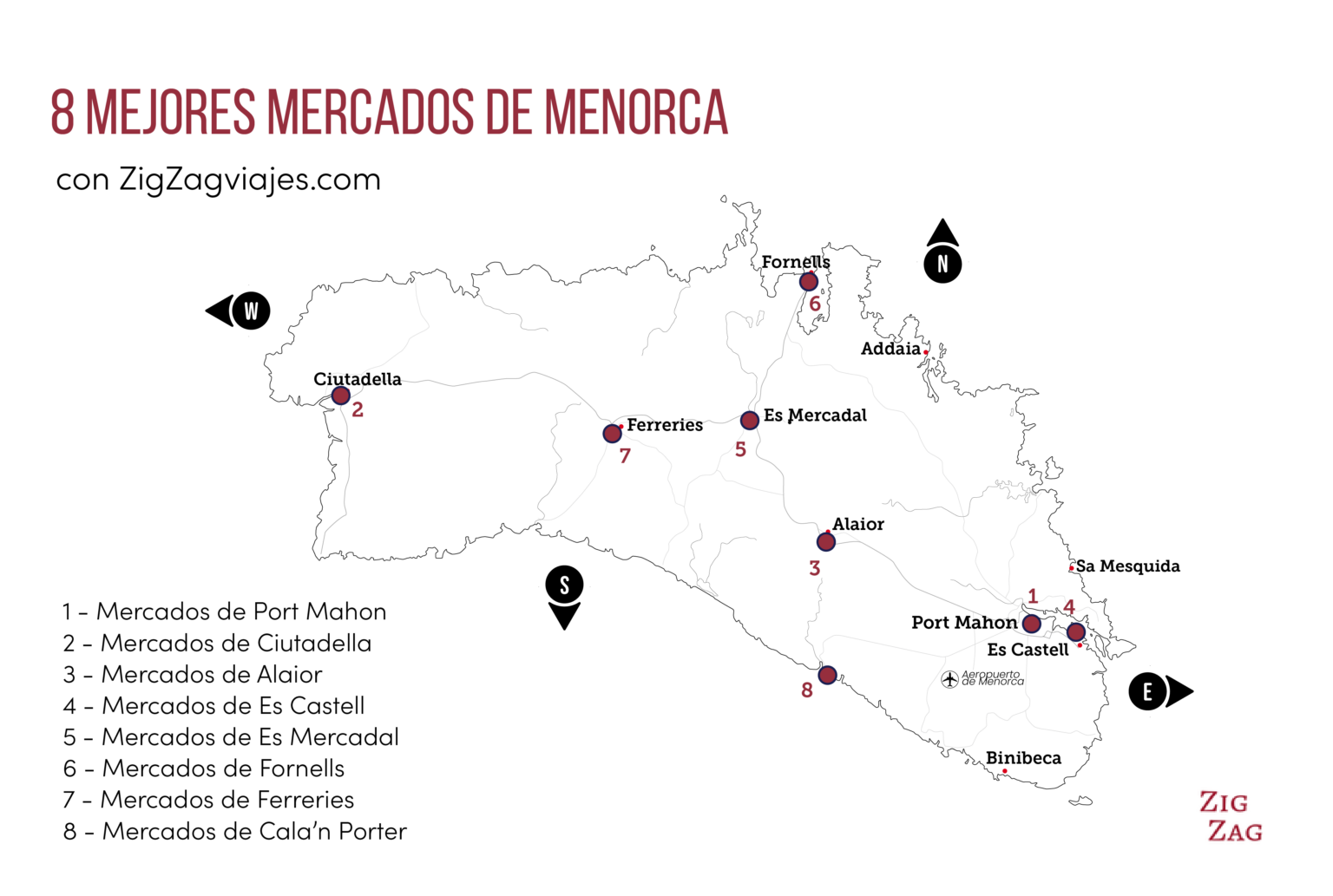 Los 8 mejores mercados de Menorca (consejos + fotos)